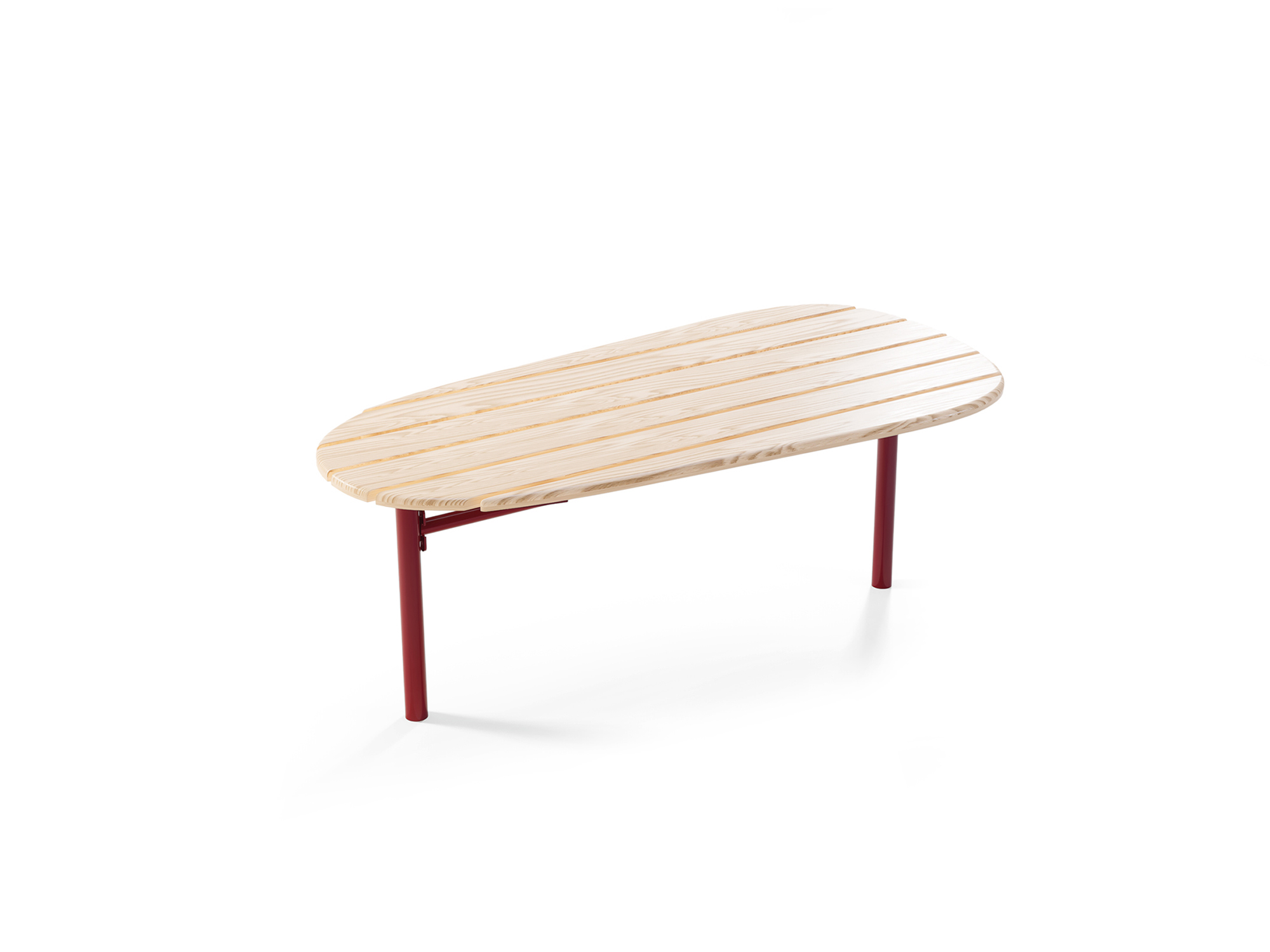 Island bank, tafel en picknicktafel | Organisch en assymetrisch | Tjinco